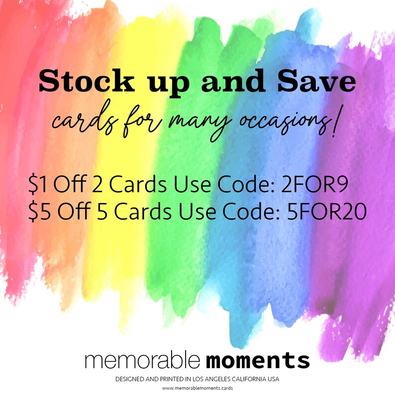 Bi-curious Flag Pride Flag Card Greeting Gard LGBT 1 off 2 Cards Code ...