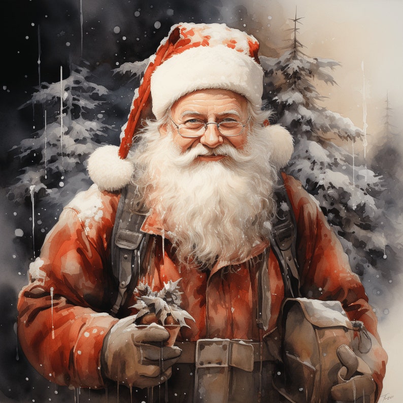 Digital Christmas-themed Printable Festive Holiday Decor Instant ...