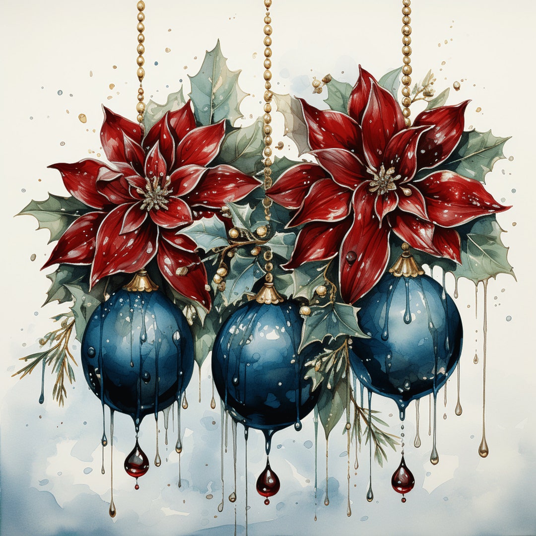 Digital Christmas-themed Printable Festive Holiday Decor Instant ...