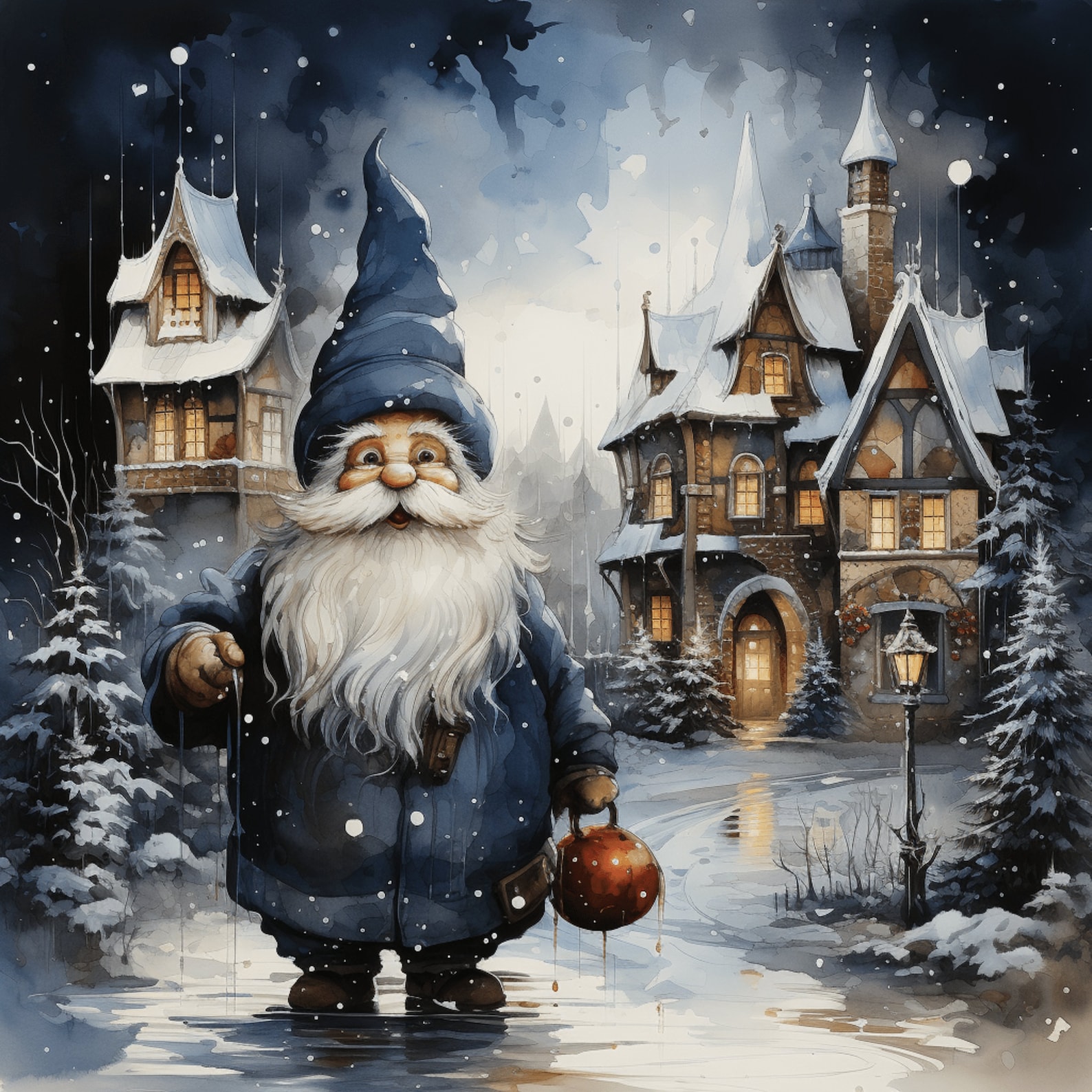 Digital Christmas-themed Printable Festive Holiday Decor Instant ...