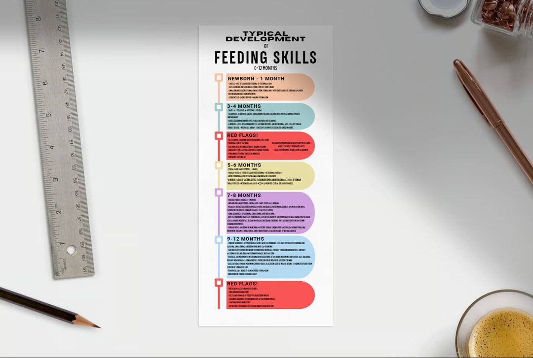 Typical Feeding Development Handout - Etsy