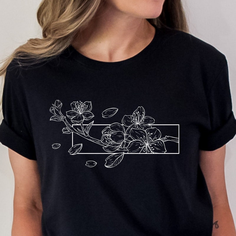 Cherry Blossom Shirt - Etsy