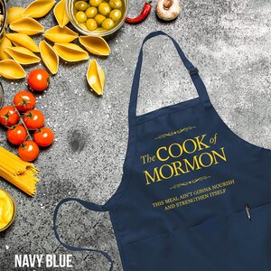 Cook of Mormon Apron: LDS Baking Gift - Etsy