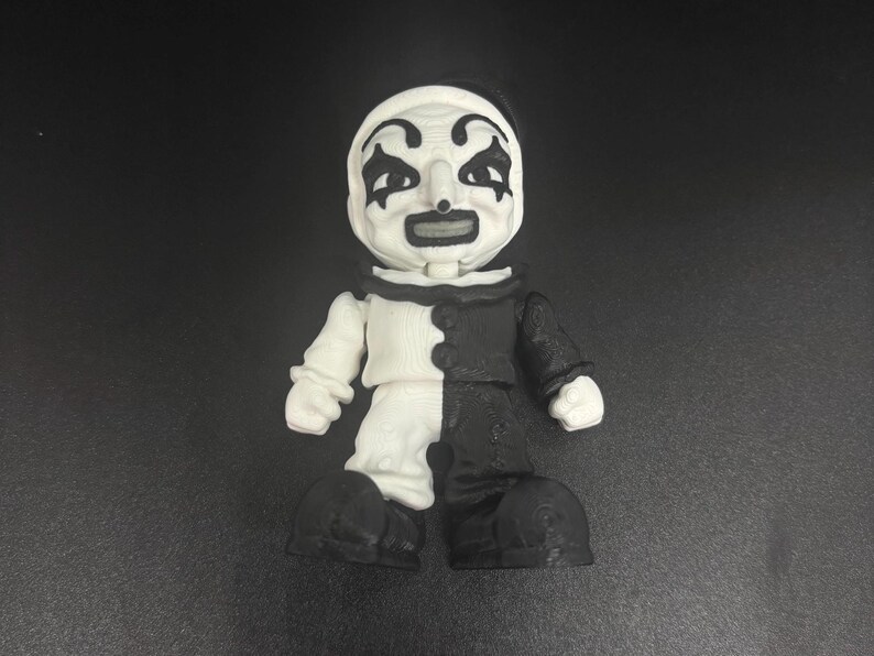 Flexi Art the Clown Figure: 3D Printed Terrifier Collectible - Etsy