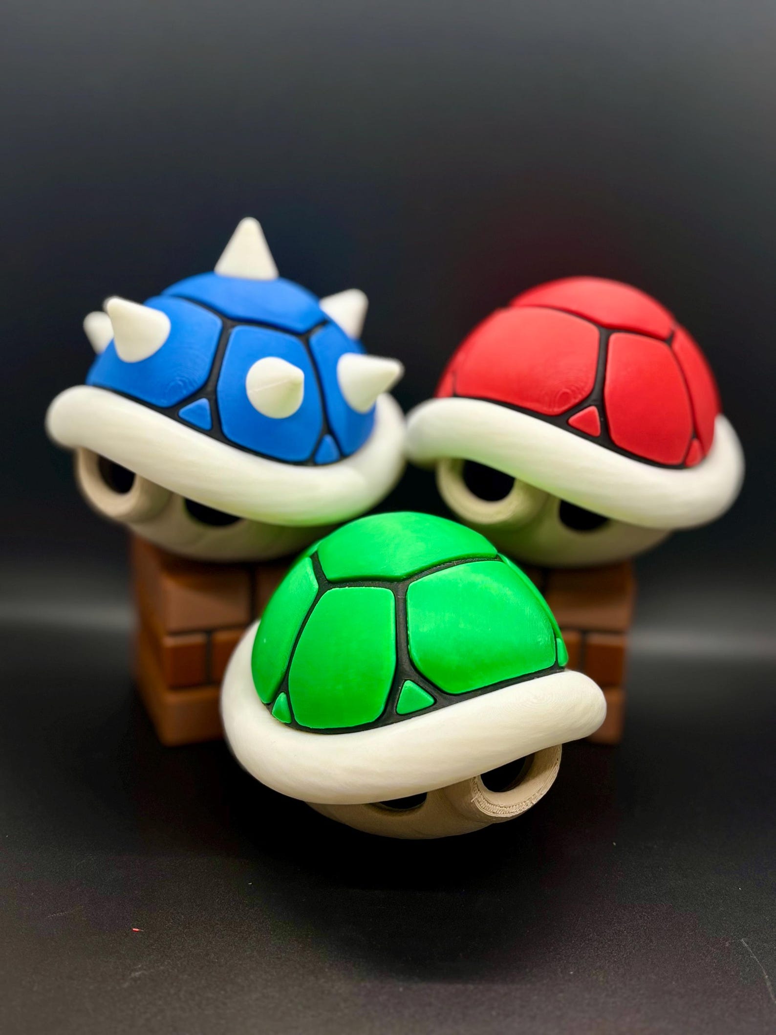 3D Printed Mario Shell – Green, Red, or Blue | 3 Sizes Available ...