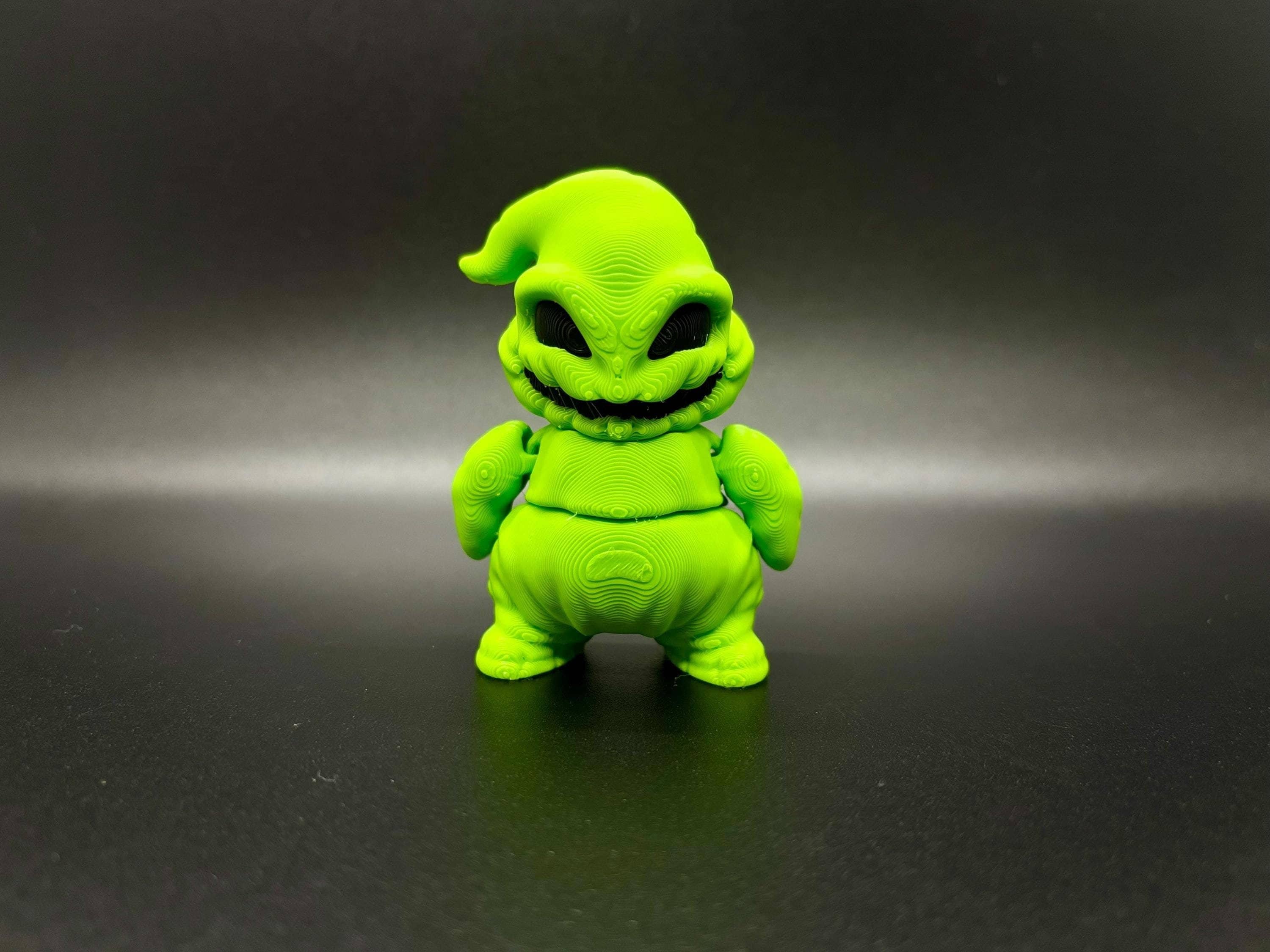 Articulating Oogie Boogie – 3D Printed Figure | Multiple Sizes & Glow ...