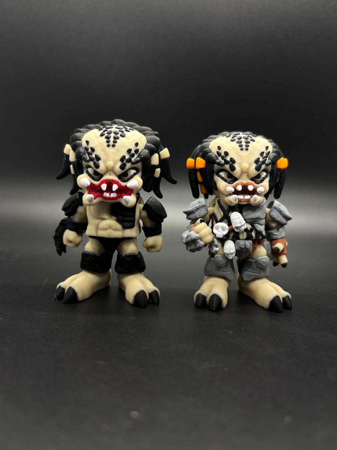 3D Printed Flexi Predator Figure: Articulating Sci-fi Toy, Removable ...
