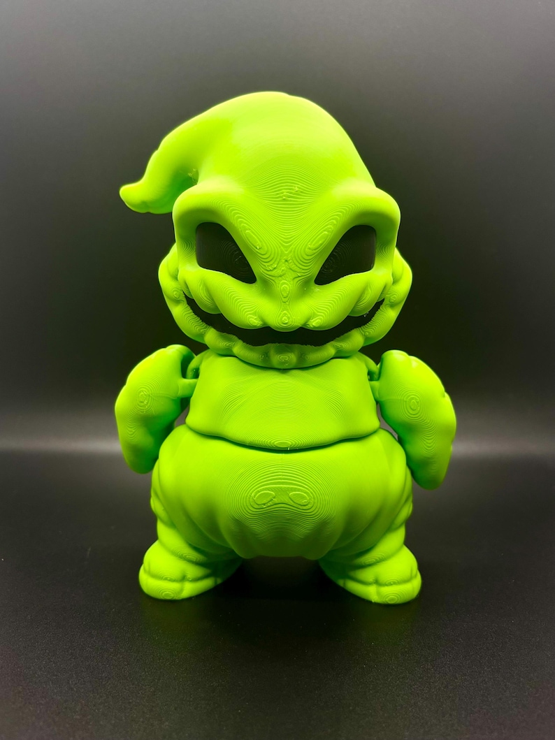 Articulating Oogie Boogie – 3D Printed Figure | Multiple Sizes & Glow ...