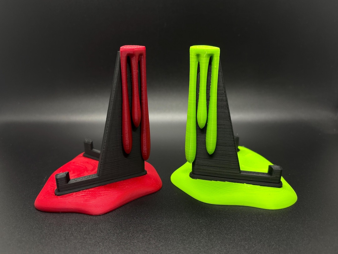 3D Printed Sports Card Display Stand- Slime Dripping - Etsy