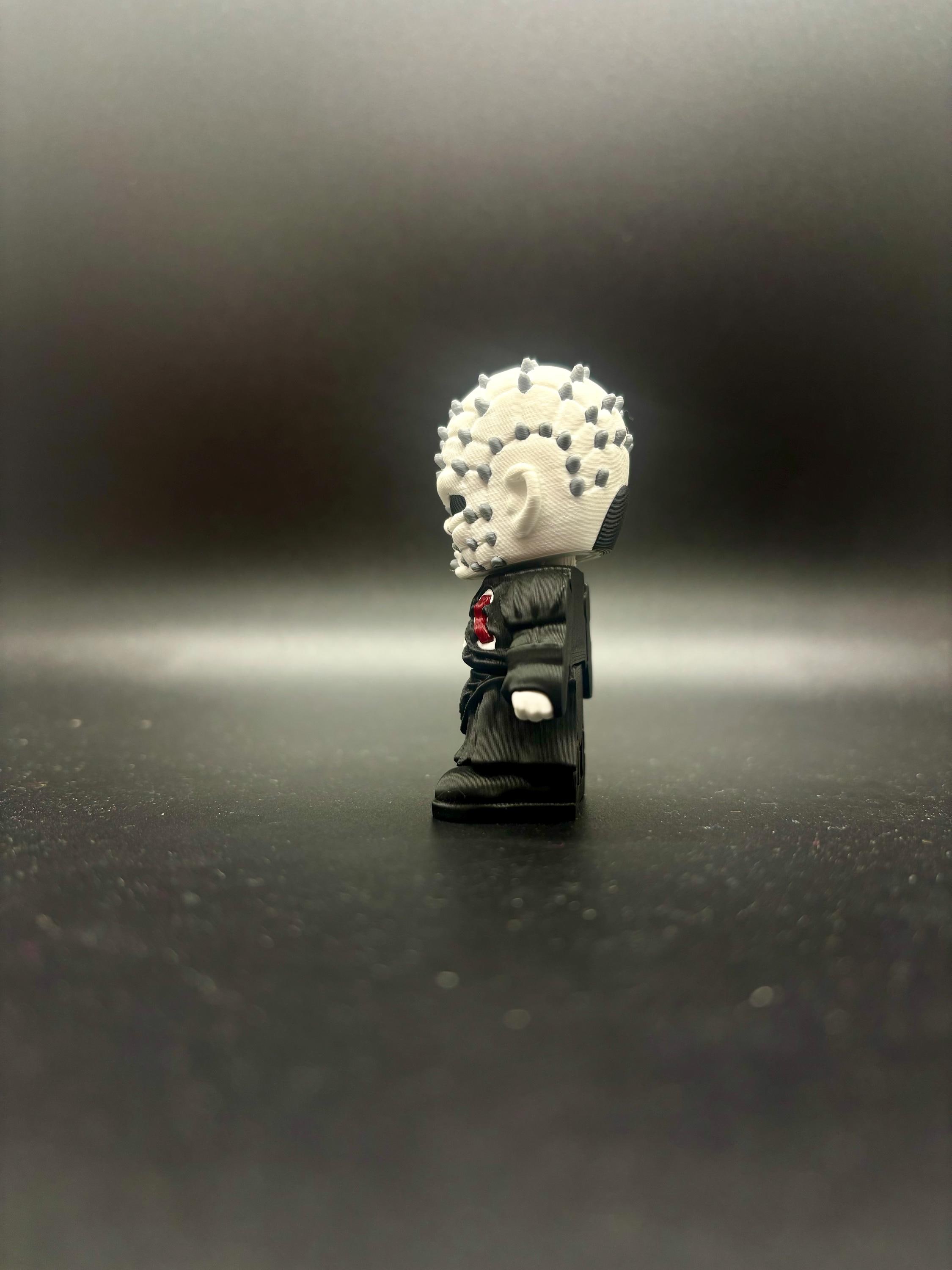 Flexi Pinhead Figure: 3D Printed Hellraiser Collectible - Creepy Desk ...