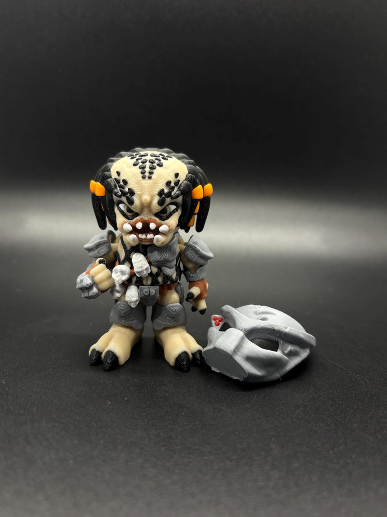 Alien Vs Predator Flexi Figures & Playset – 3D Printed Articulating Sci ...