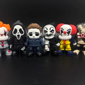 Flexi Art the Clown Figure: 3D Printed Terrifier Collectible - Etsy