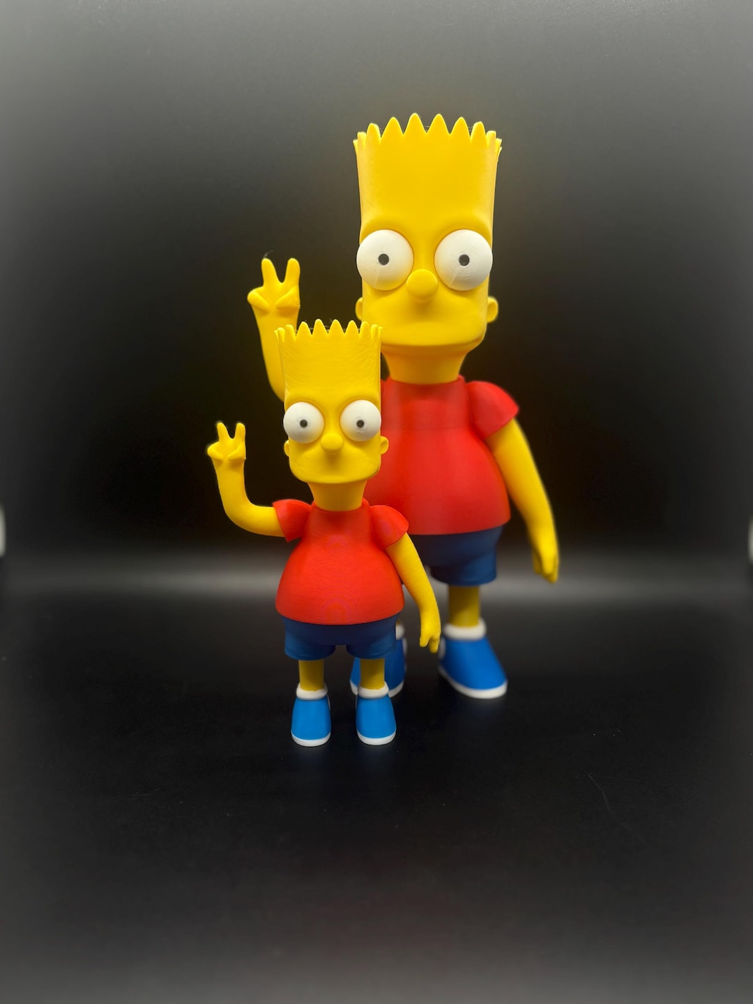 Bart Simpson 3D Printed Collectible Figure – Cartoon Display Gift | Two ...