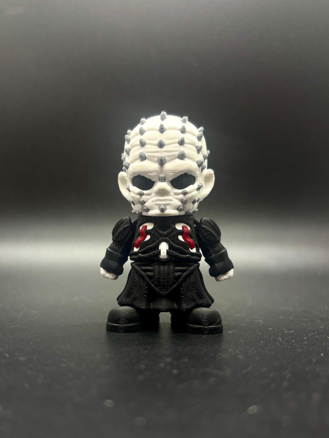 Flexi Pinhead Figure: 3D Printed Hellraiser Collectible - Creepy Desk ...