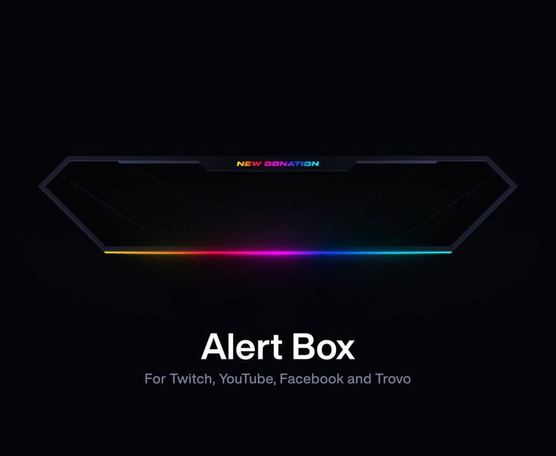 RGB Pro Animated Stream Package Overlays Alerts Screens - Etsy