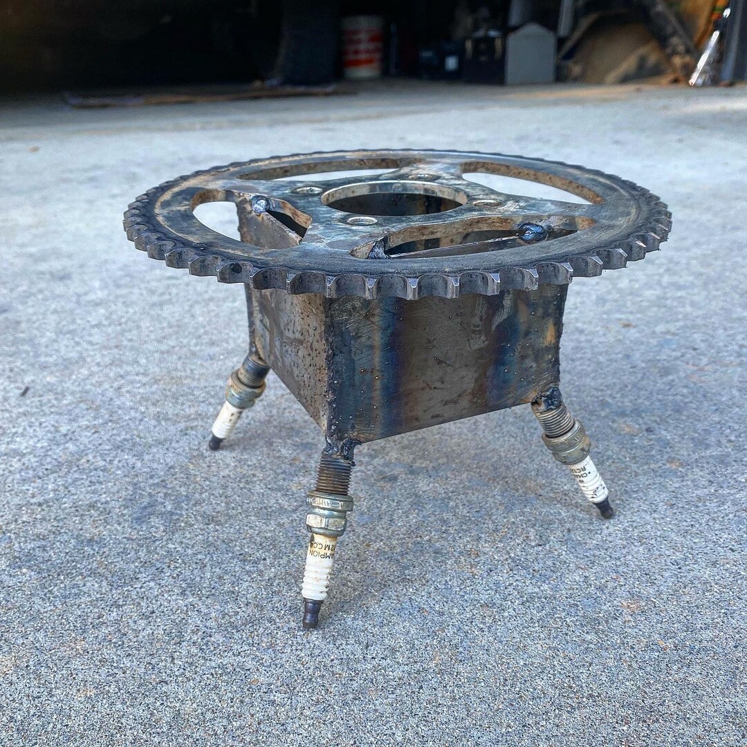 Spark Plug Mini Table - Etsy