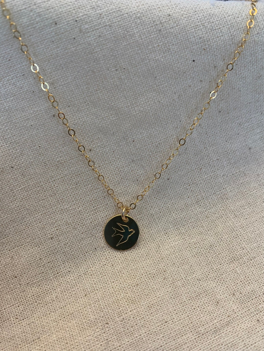 Sparrow/dove Necklace//holy Spirit Necklace//confirmation Necklace ...