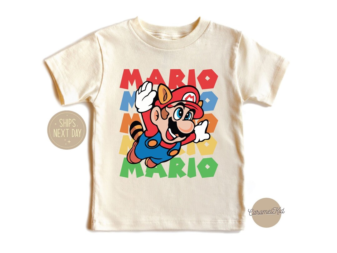 Vintage Mario Trip Shirt, Mario Matching Shirt, Kid Mario Brithday ...