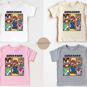 Super Mario Birthday Shirt, Super Mario Shirt, Mario Youth Sweatshirt ...