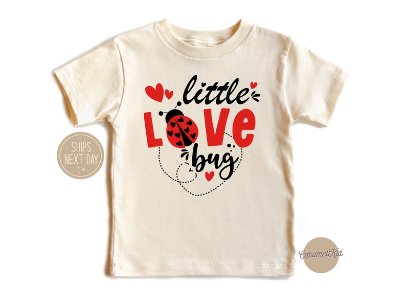 Little Love Bug Baby Onesie®, Valentines Kids Tee, Cute Valentine ...