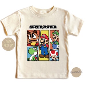 Super Mario Birthday Shirt, Super Mario Shirt, Mario Youth Sweatshirt ...
