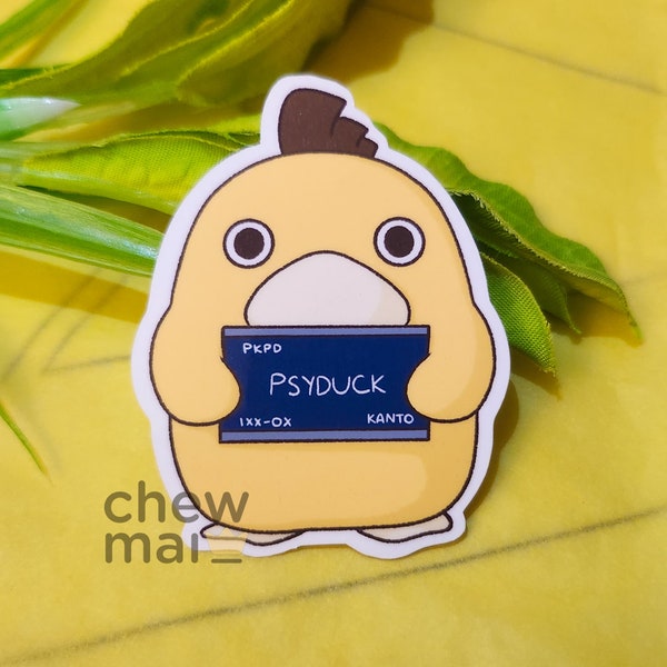 Psyduck Sticker - Etsy