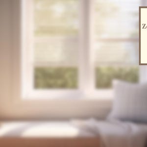 Cozy Light Window Seat Zoom Background | Professional Virtual ...
