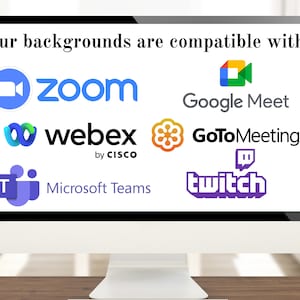 Minimalist White Shelving Zoom Background | Virtual Background for Zoom ...