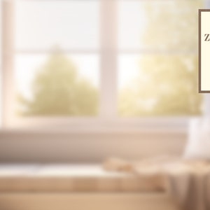 Cozy Window Seat Zoom Background | Professional Virtual Background for ...