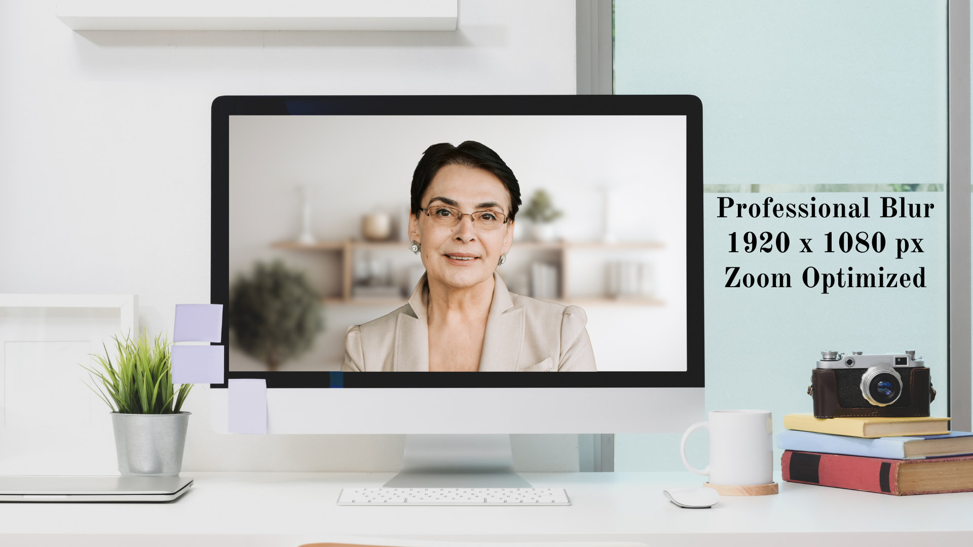 Minimalist White Shelving Zoom Background | Virtual Background for Zoom ...