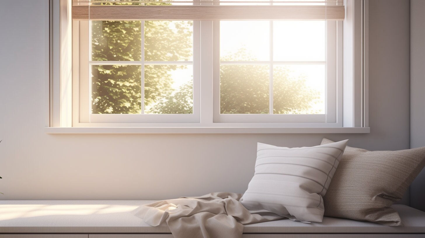 Cozy Simple Window Seat Zoom Background Professional Virtual Background ...