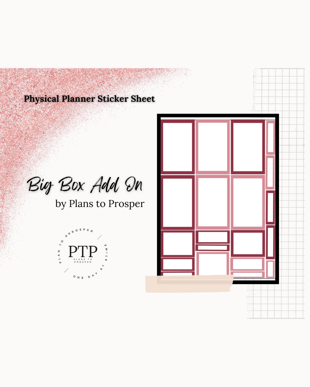 Big Sized Happy Planner Boxes - Etsy