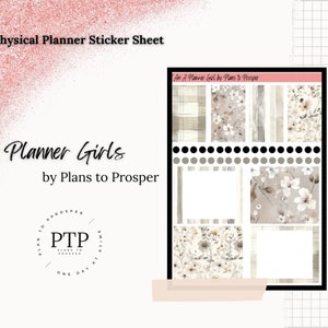 Planner Girls Sticker Set - Etsy