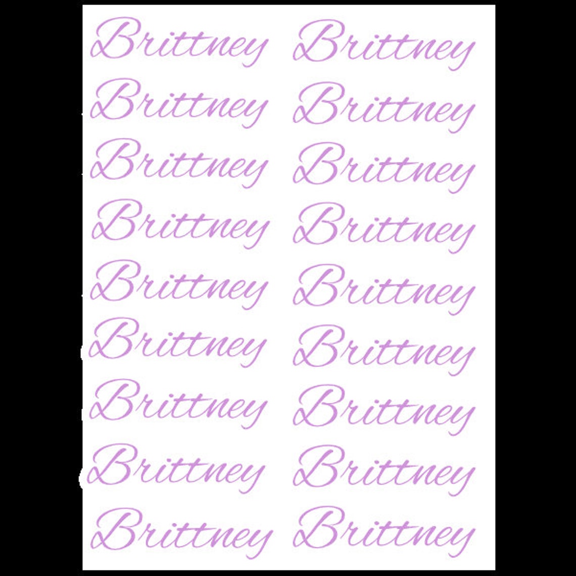 Custom Name Order! Pick Your Color - Etsy