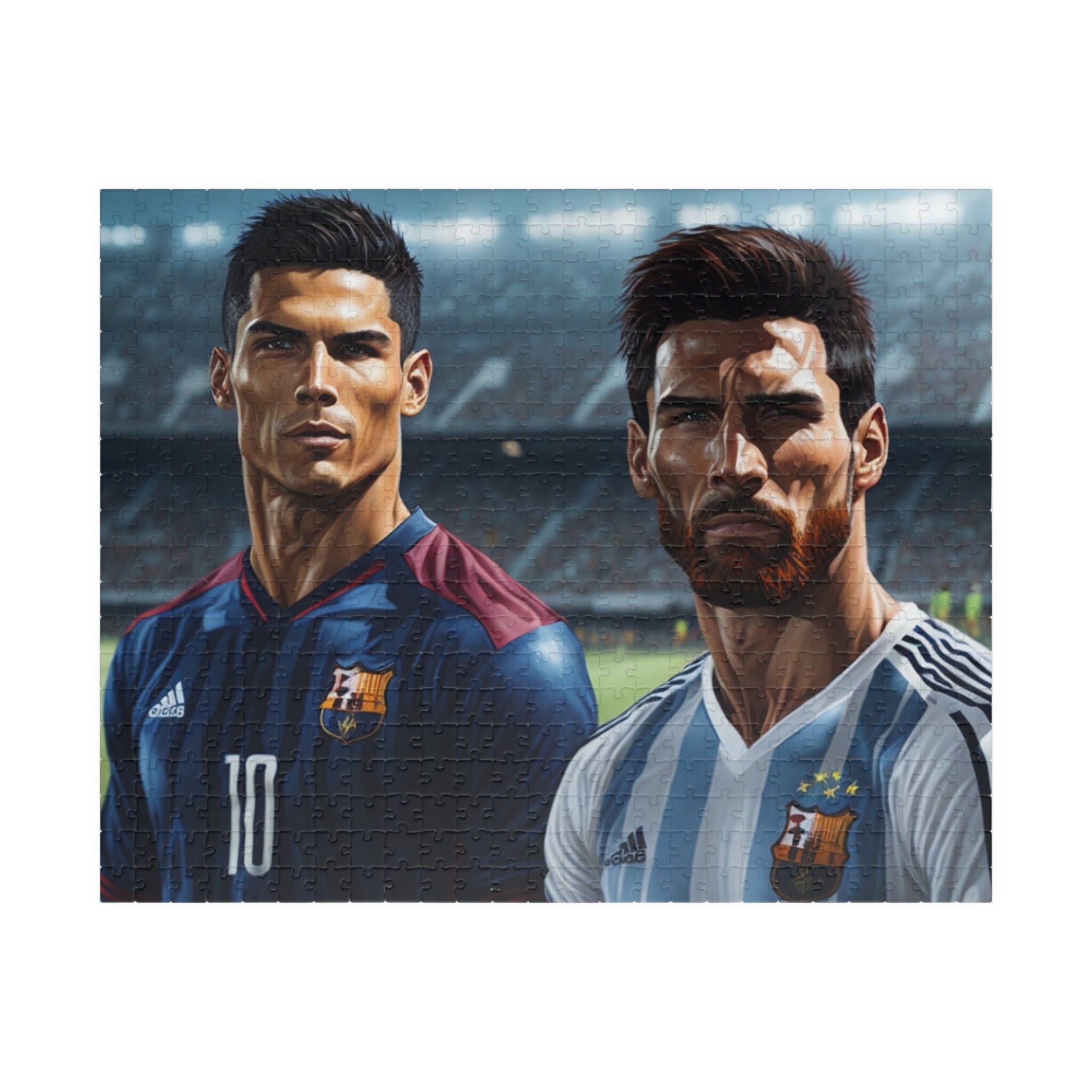 Messi and Ronaldo Fan Art Puzzle sold by Immortal Goblet | SKU 4572241 ...