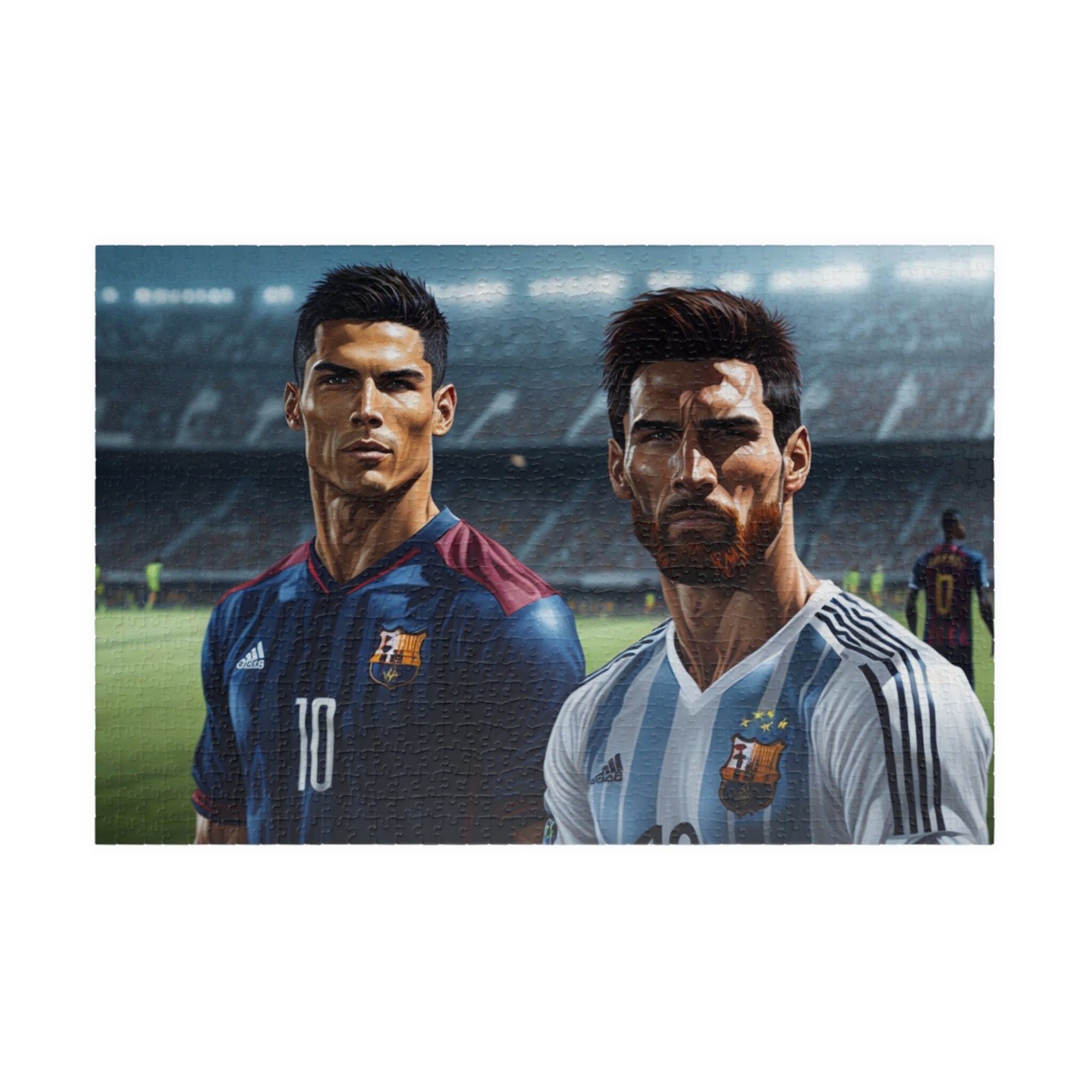 Messi and Ronaldo Fan Art Puzzle sold by Immortal Goblet | SKU 4572241 ...
