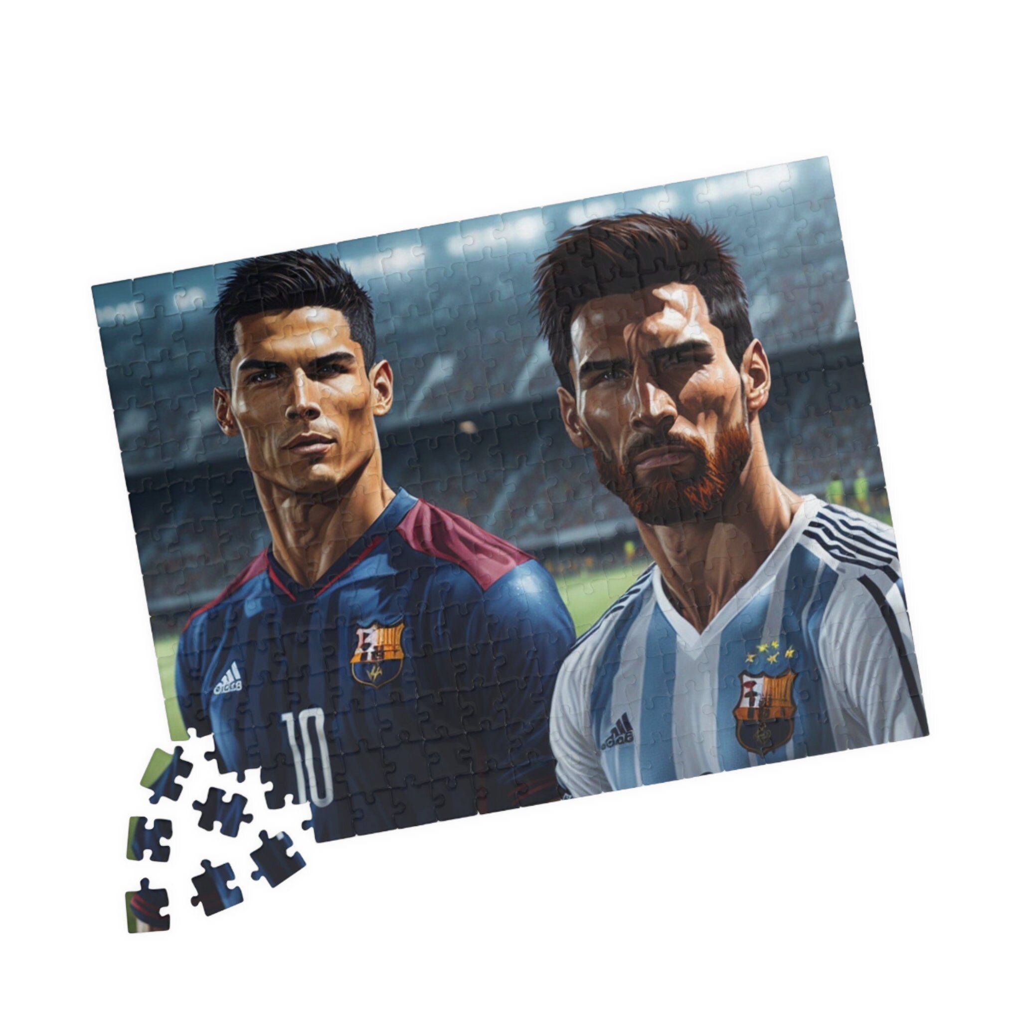 Messi and Ronaldo Fan Art Puzzle sold by Immortal Goblet | SKU 4572241 ...