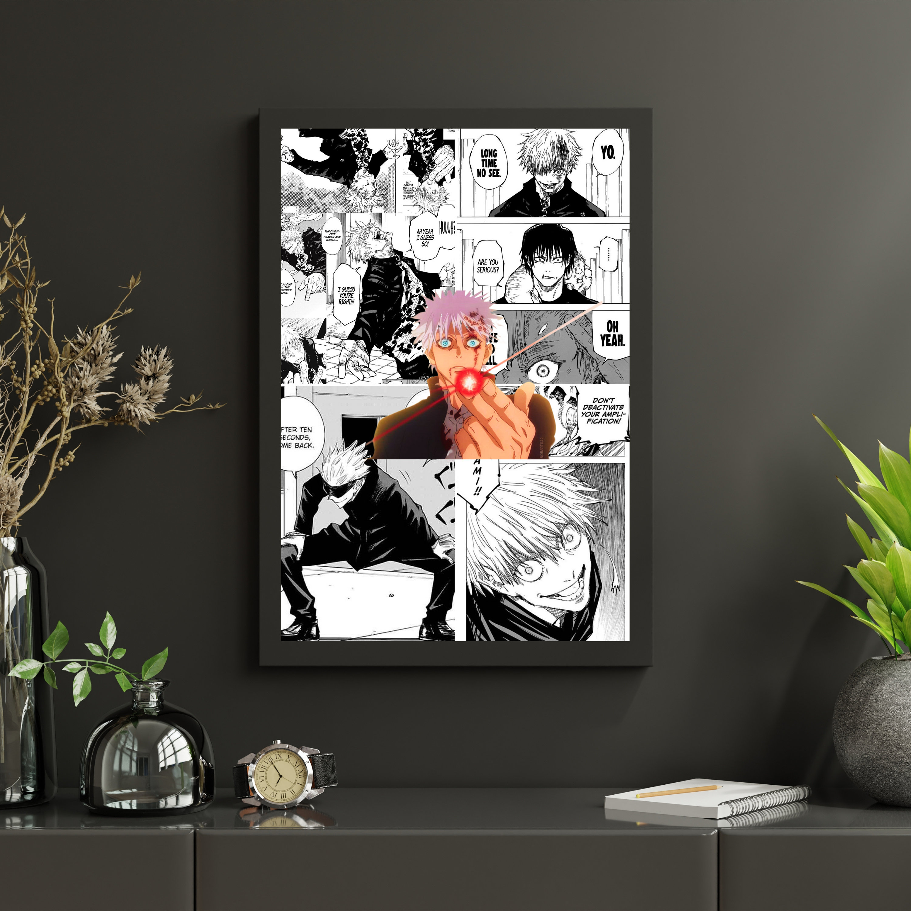Jujutsu Kaisen Manga Panels Anime Wallpaper and Printable - Etsy