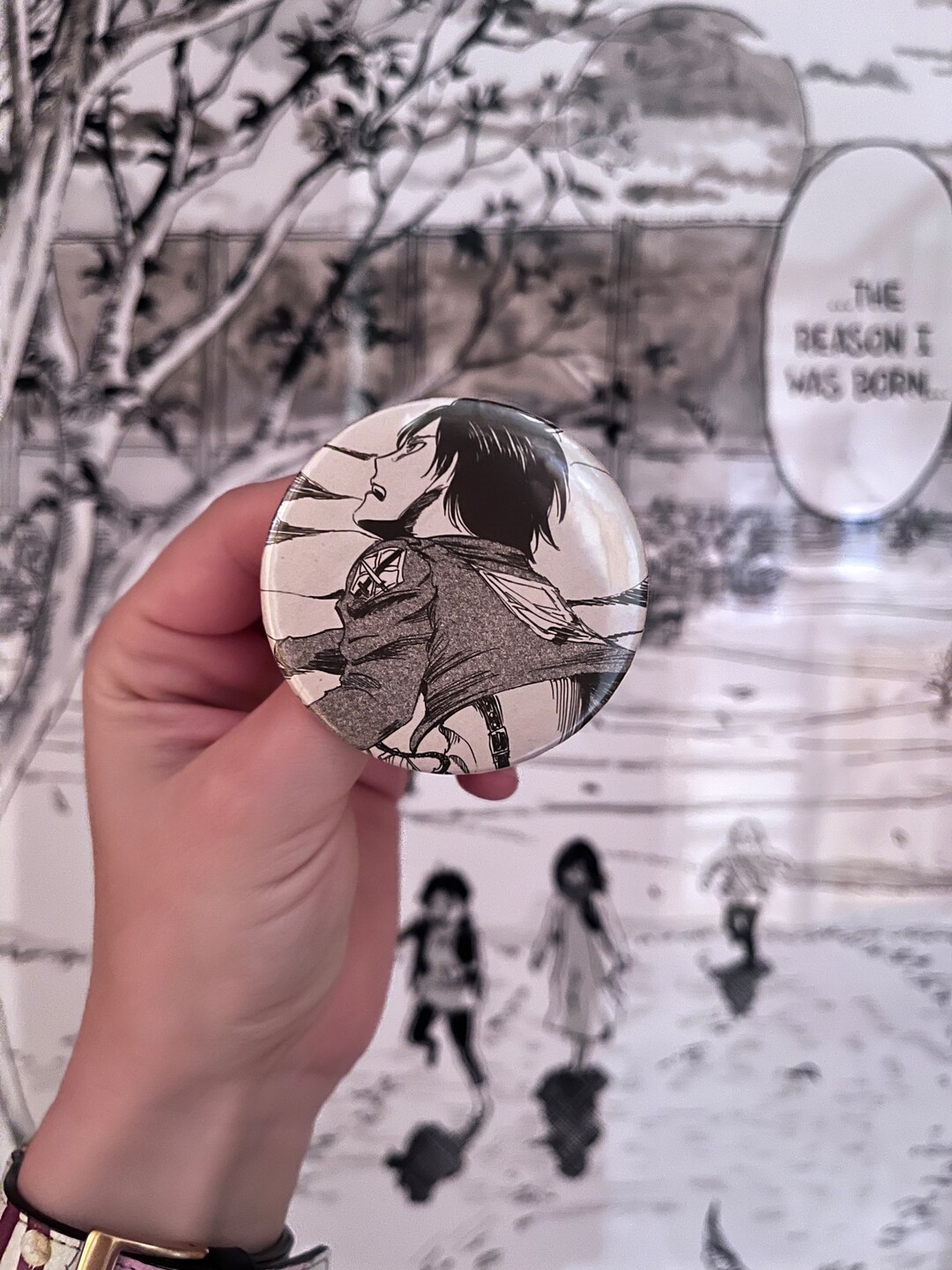 Custom Manga Magnet | Anime & Manga Magnet for Fridge/file Cabinet ...