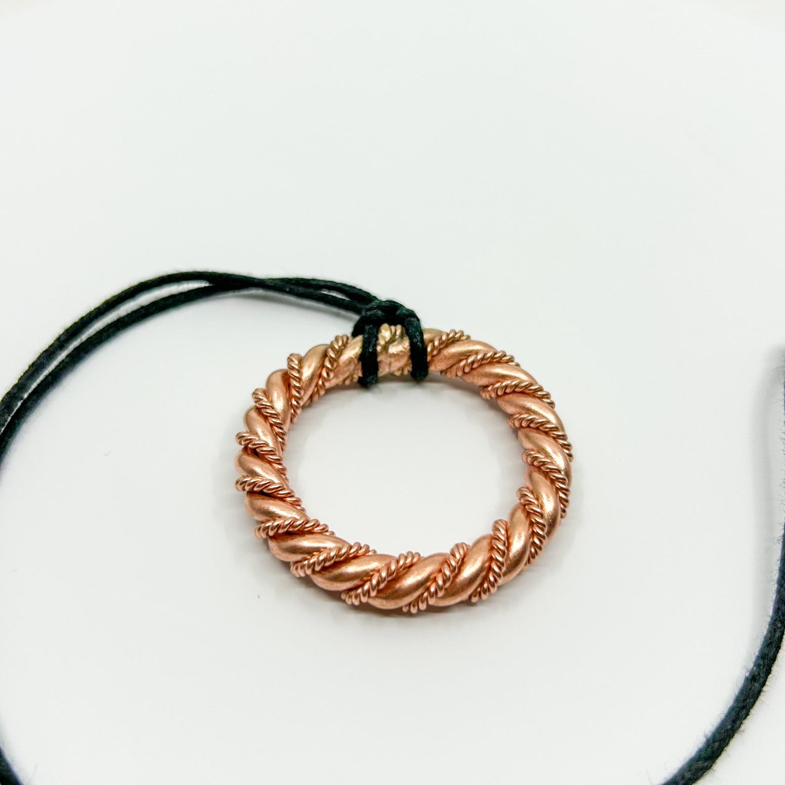 528 Mhz “cosmic Dragon Scale” Tensor Ring Pendant-cosmic Connector ...