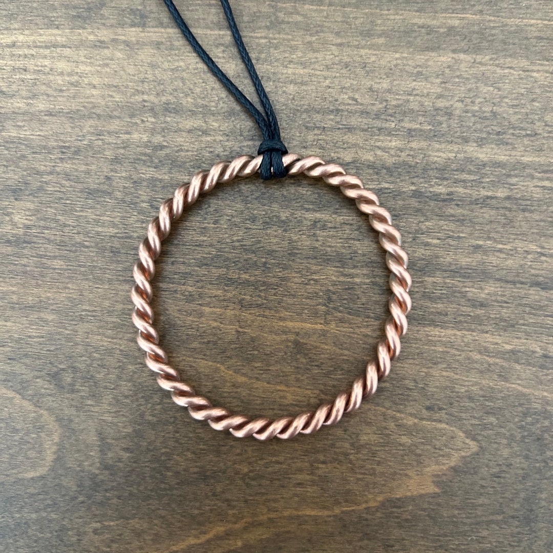 188 Mhz Empowerment Cubit Tensor Ring Necklace, Tensor Ring Pendant ...