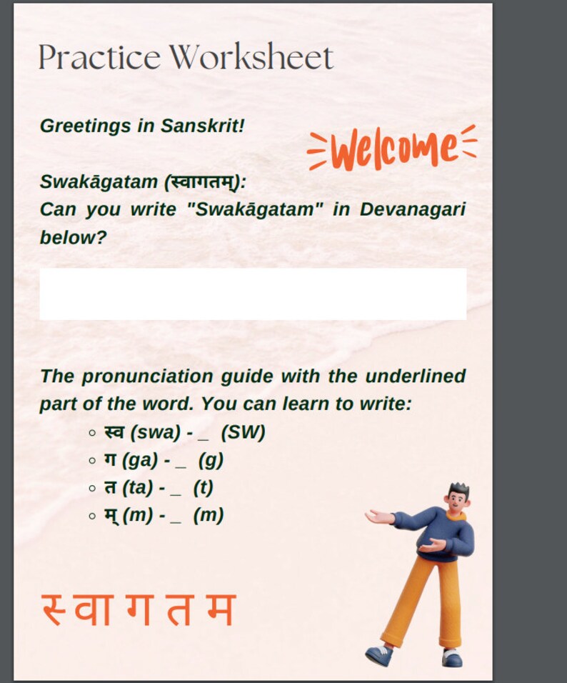 Unveiling Sanskrit's Magic Beginner's Workbook Unlocks Ancient Language. Master Devanagari ...