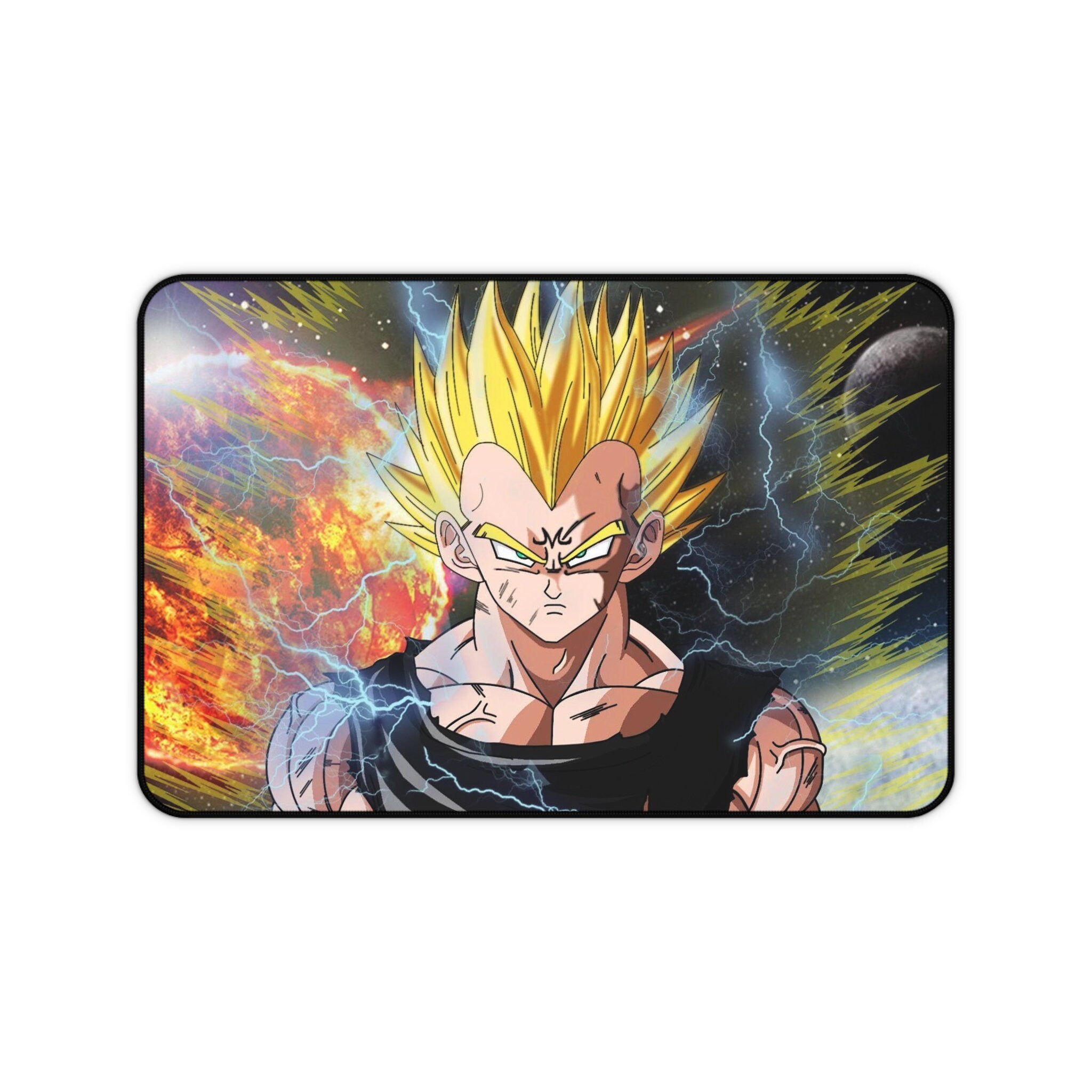 Dragonball Z Majin Vegeta Desk Mat - Etsy