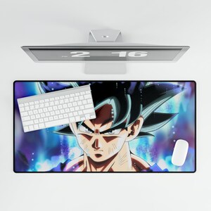 Dragonball Super Ultra Instinct Goku Desk Mats - Etsy