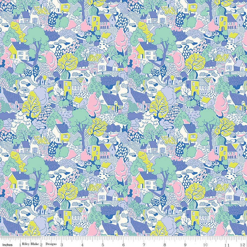 Liberty Parks Pastel Picnic Quilt - Etsy