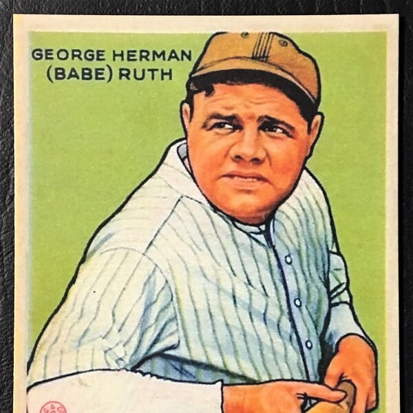 Babe Ruth - Etsy
