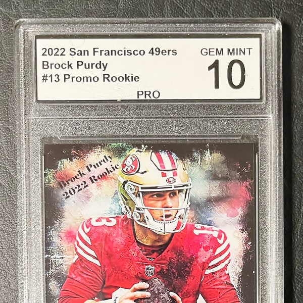 Brock Purdy Rookie Card - Etsy