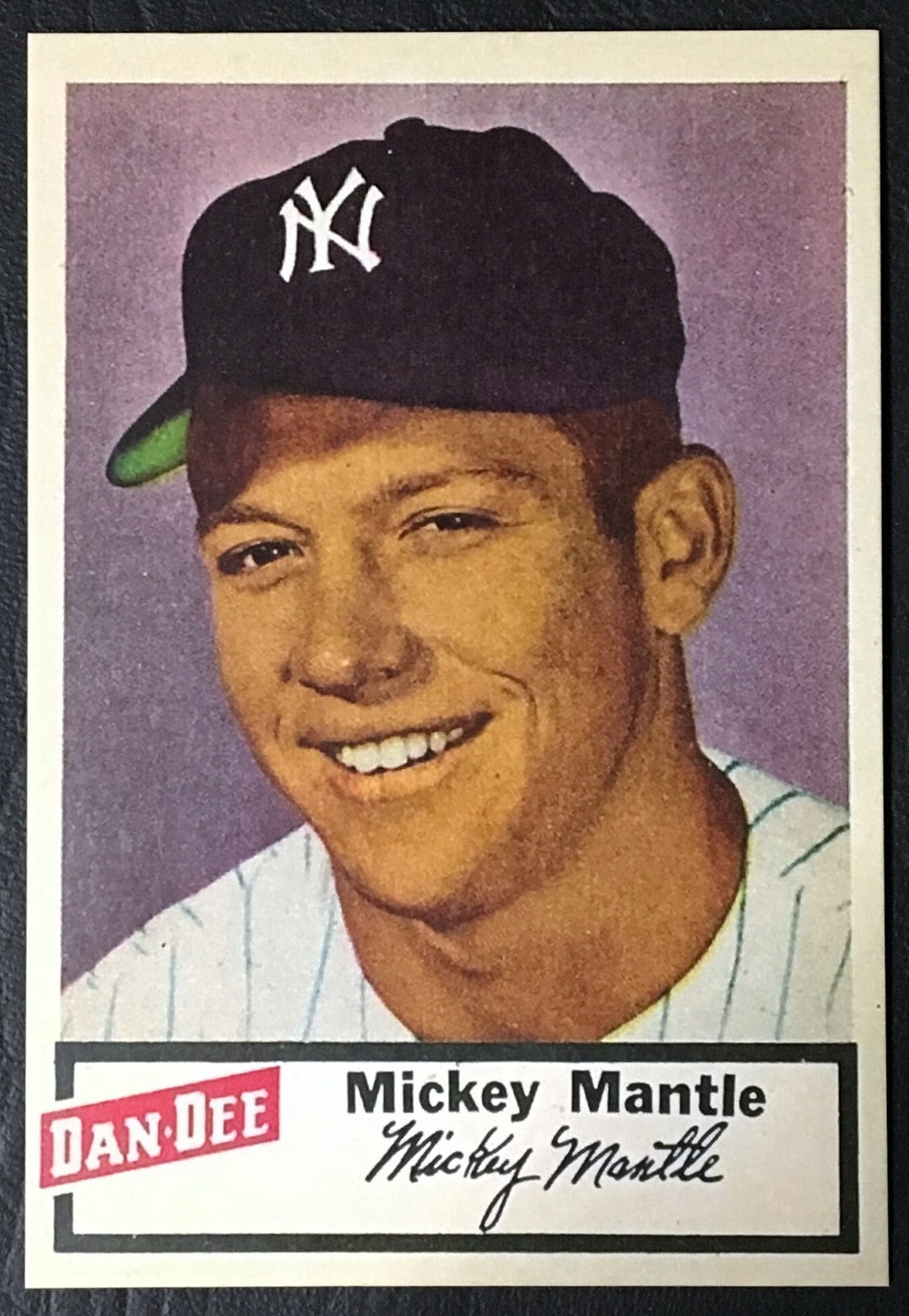 1954 Dan-dee Mickey Mantle Rookie Reprint Card Mint Condition - Etsy