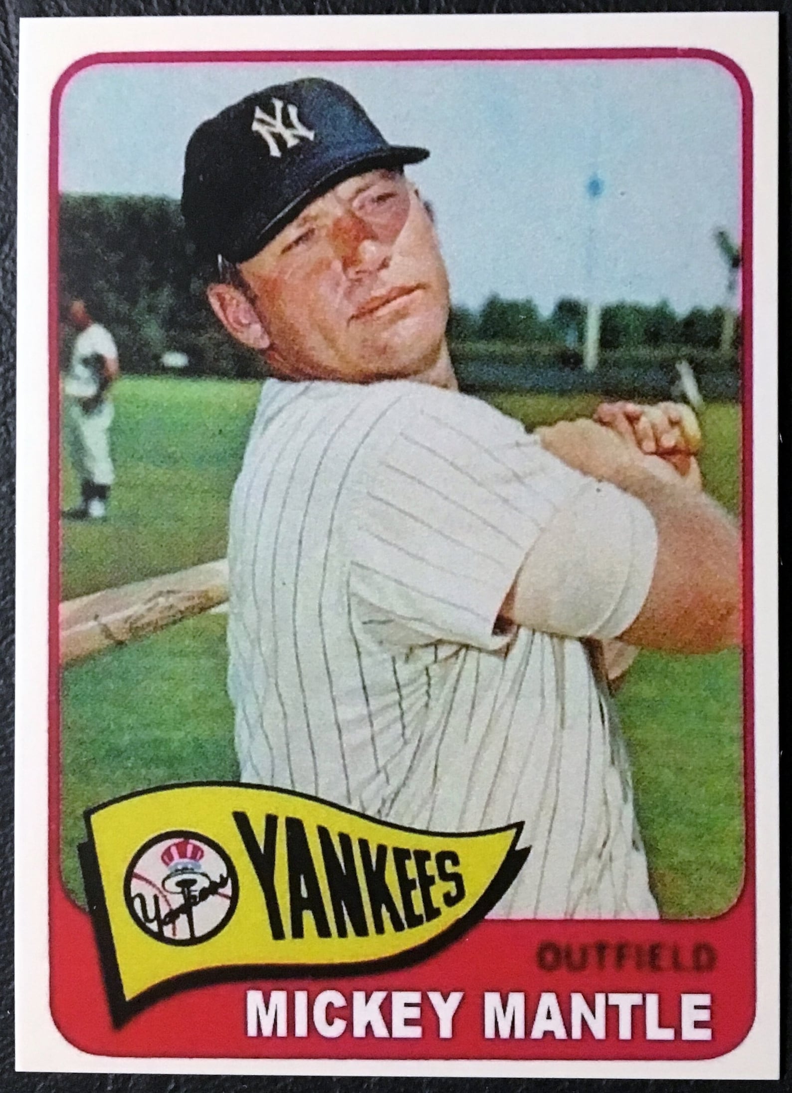 1965 350 Mickey Mantle Reprint Card Mint Condition - Etsy