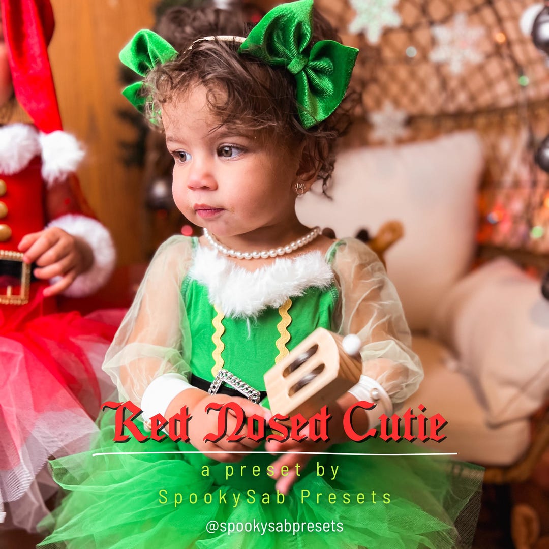 Red Nosed Cutie - Lightroom Mobile Preset for Photo and Video - Etsy